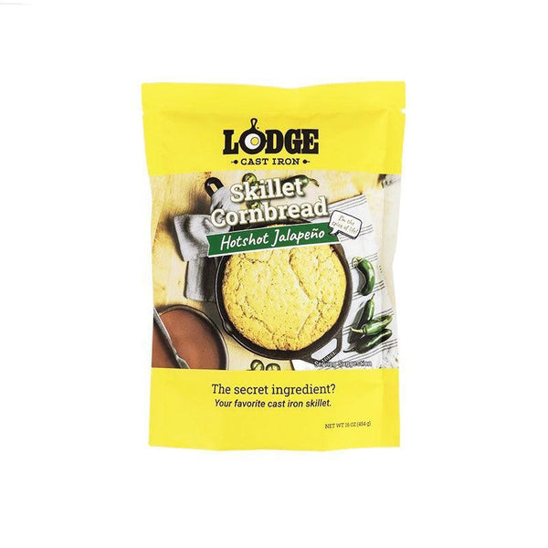 Lodge Hot Shot Jalapeño Skillet Cornbread Mix – Indigo Pool Patio BBQ