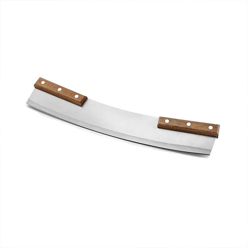 Outset Acacia Wood Handled Extra-Large Pizza Rocker – Indigo Pool Patio BBQ