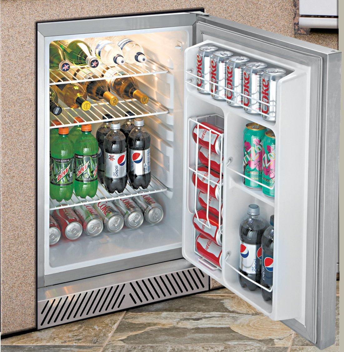 Delta Heat 20" Outdoor Refrigerator - Indigo Pool Patio BBQ