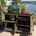 Torch 48" Large Big Green Egg Cart - Indigo Pool Patio BBQ