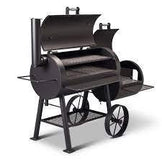 Yoder Loaded Wichita Offset Smoker - Indigo Pool Patio BBQ, Venice FL