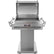 TEC G-Sport Infrared Grill Pedestal - Indigo Pool Patio BBQ